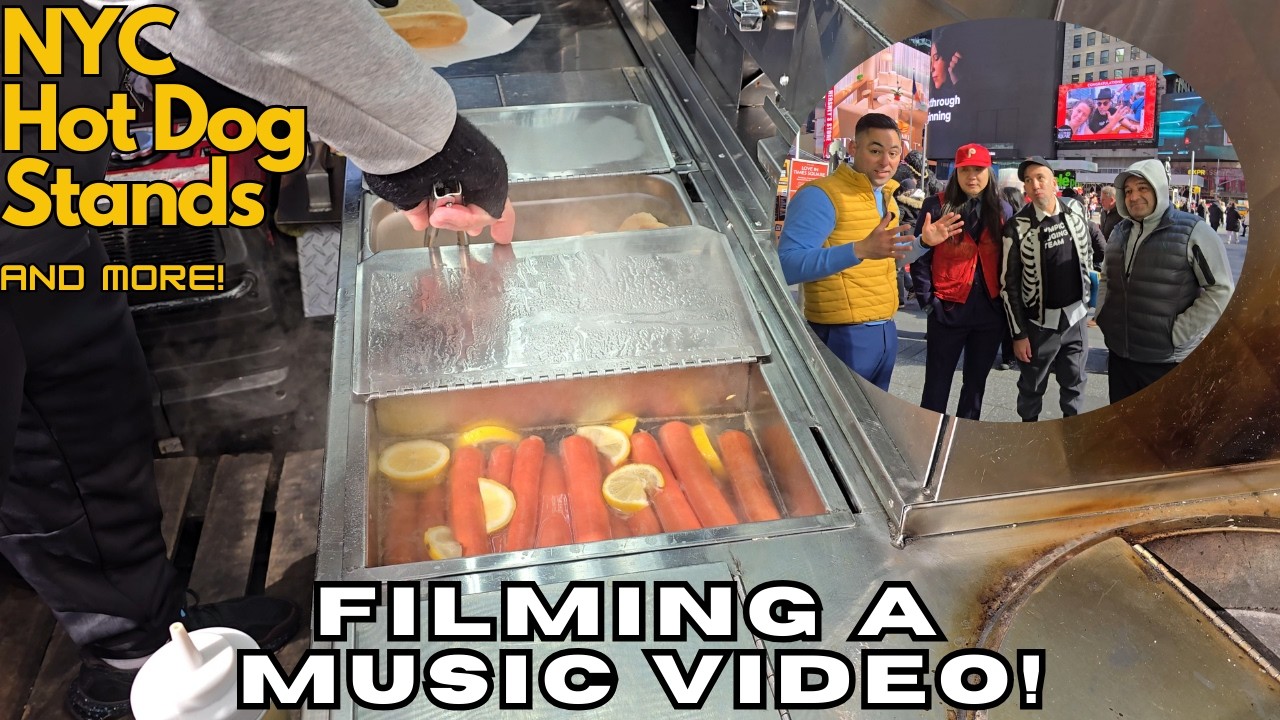 Music Video in Times Square — John’s Famous, Preppy Pete, Jimbo NYC Hot ...