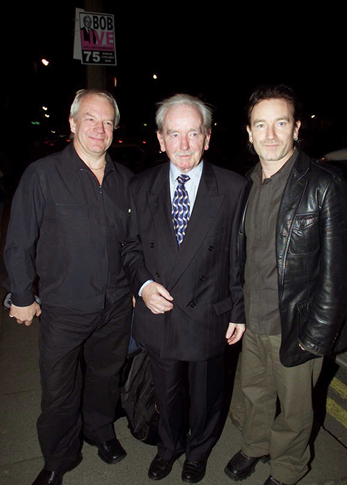 Bono's brother would bring home surplus airport food after their mum died
