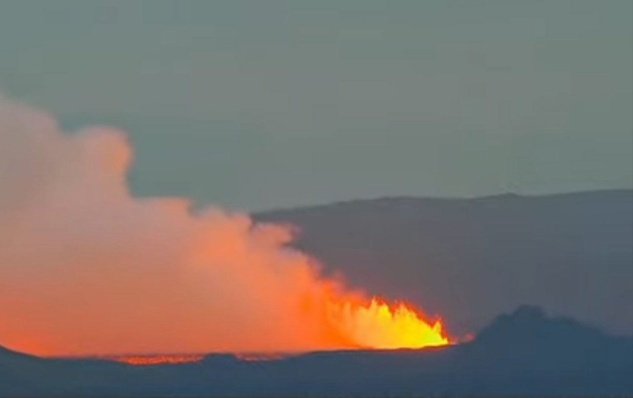 Tourists and residents evacuated after volcano erupts