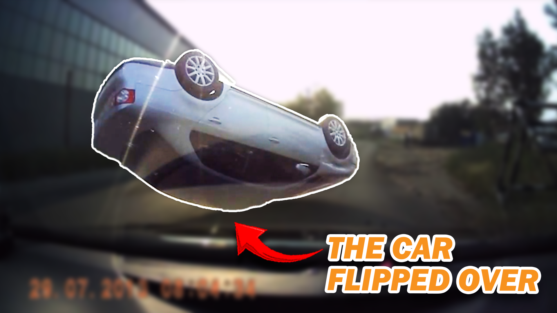 Insane Crash Flip Caught on Cam – Shocking Road Moment!💥😱