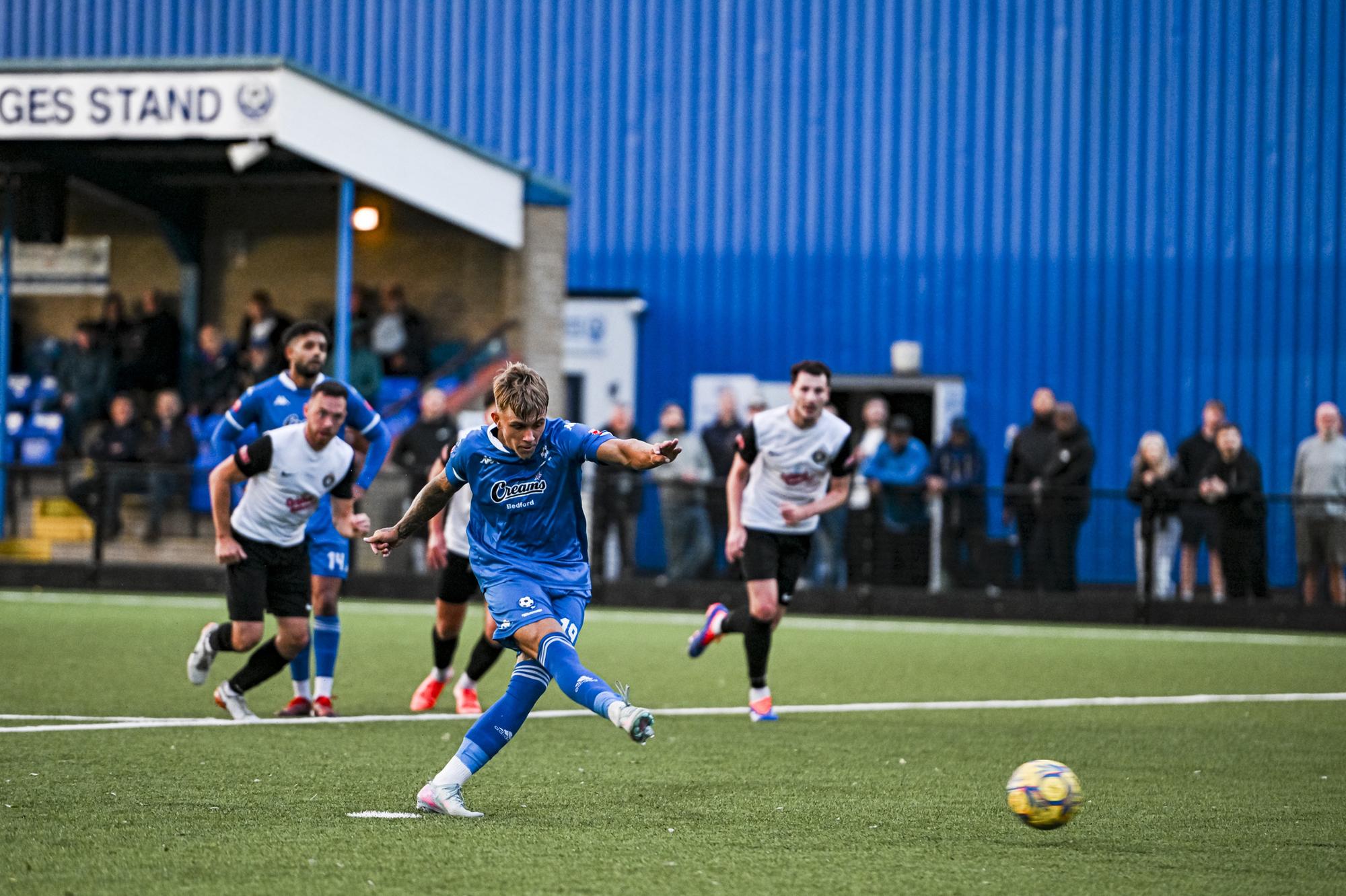 Bedford Town edge home against King's Langley in ill-tempered 'friendly'