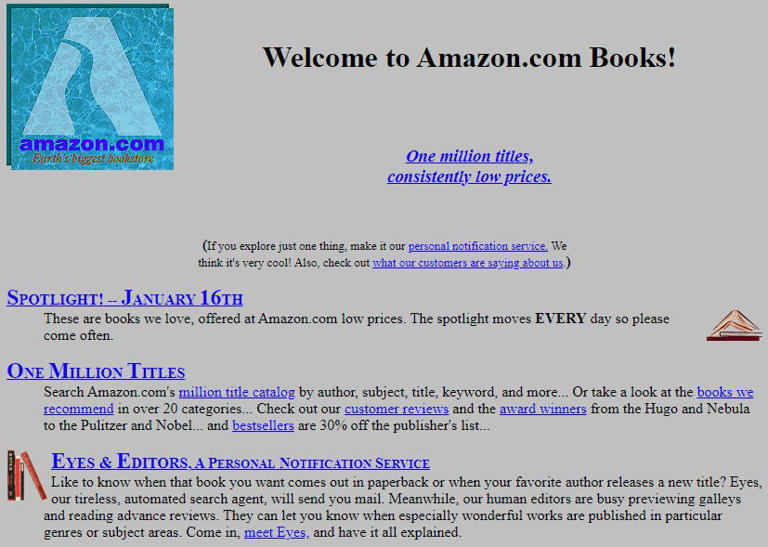 Amazon launched 30 years ago with one product. Now it's an empire that ...