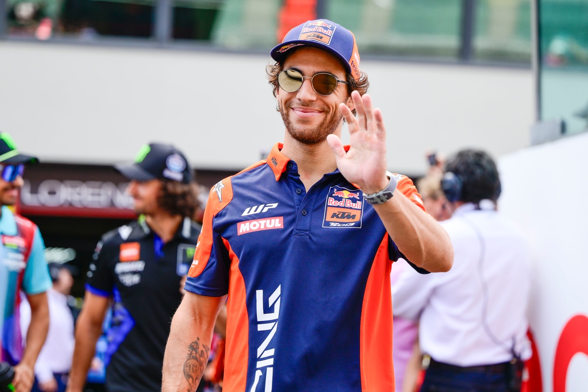 Enea Bastianini sera bien à Brno, avec Pol Espargaró à ses côtés