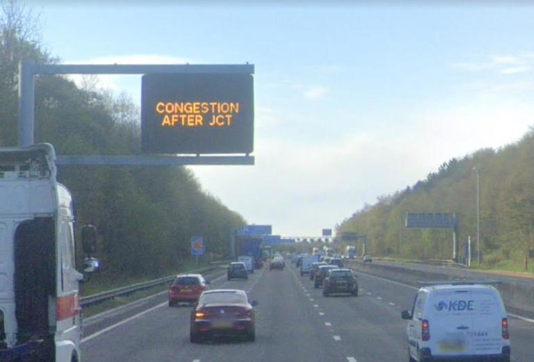 M1 Sheffield: Delays on motorway after crash near Sheffield and ...