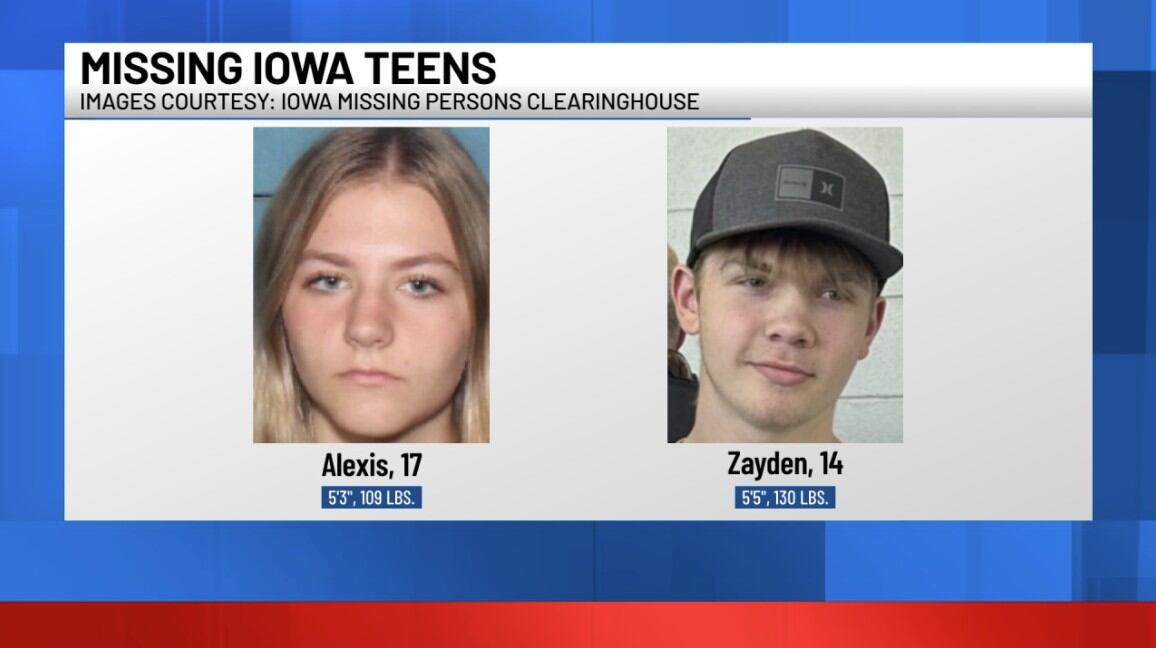 Des Moines Police: One of two missing teens has been found safe