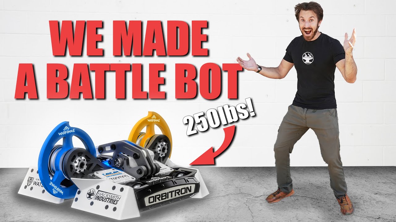 The Future of Robot Combat Starts Here - Autonomous BattleBot Build