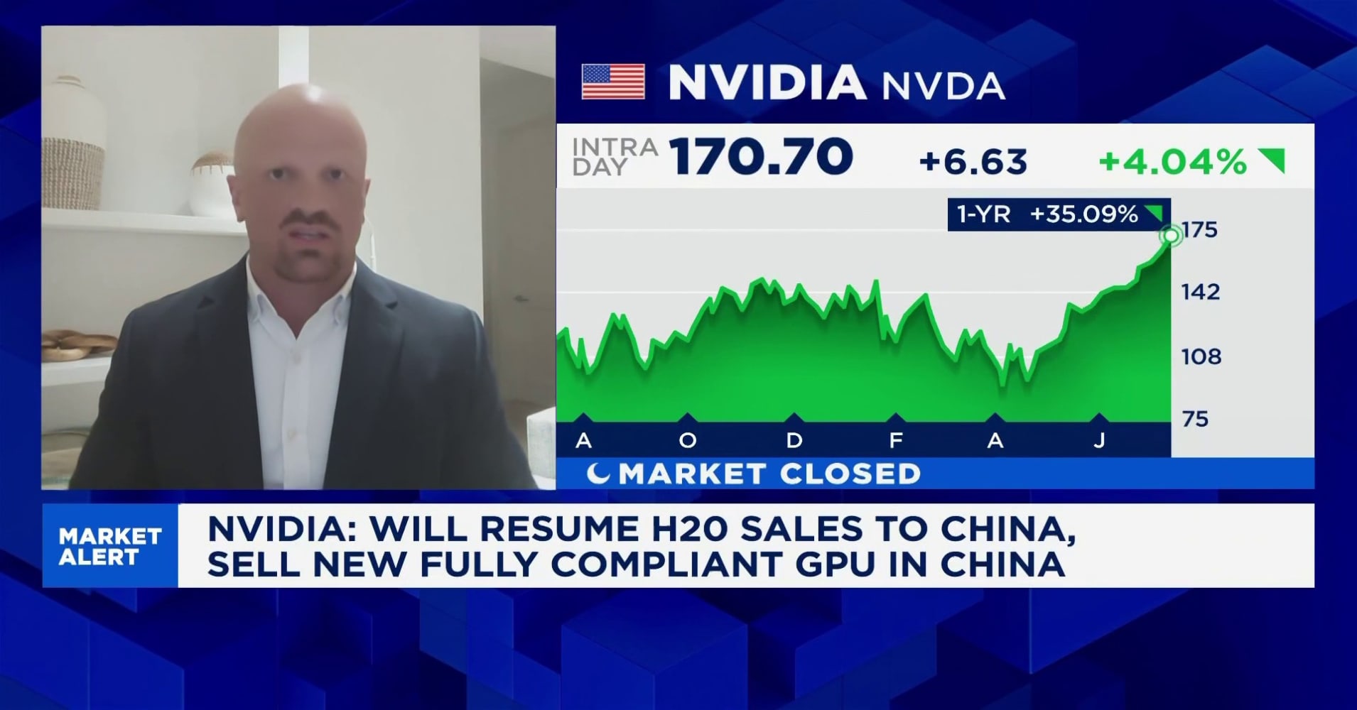 Nvidia has a symbiotic relationship with China and should regain some ...