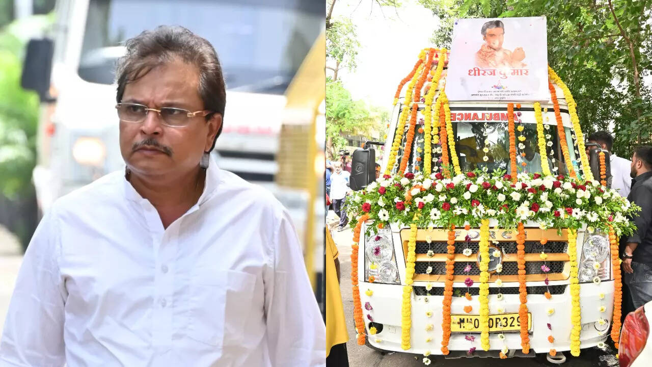 Taarak Mehta producer Asit Kumar Modi attends late actor Dheeraj Kumar ...