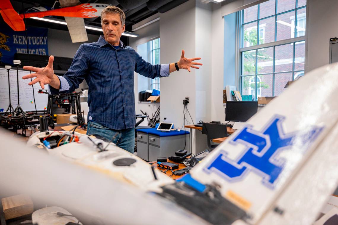 ‘Visualize the invisible': How UK researchers use drones to explore the ...