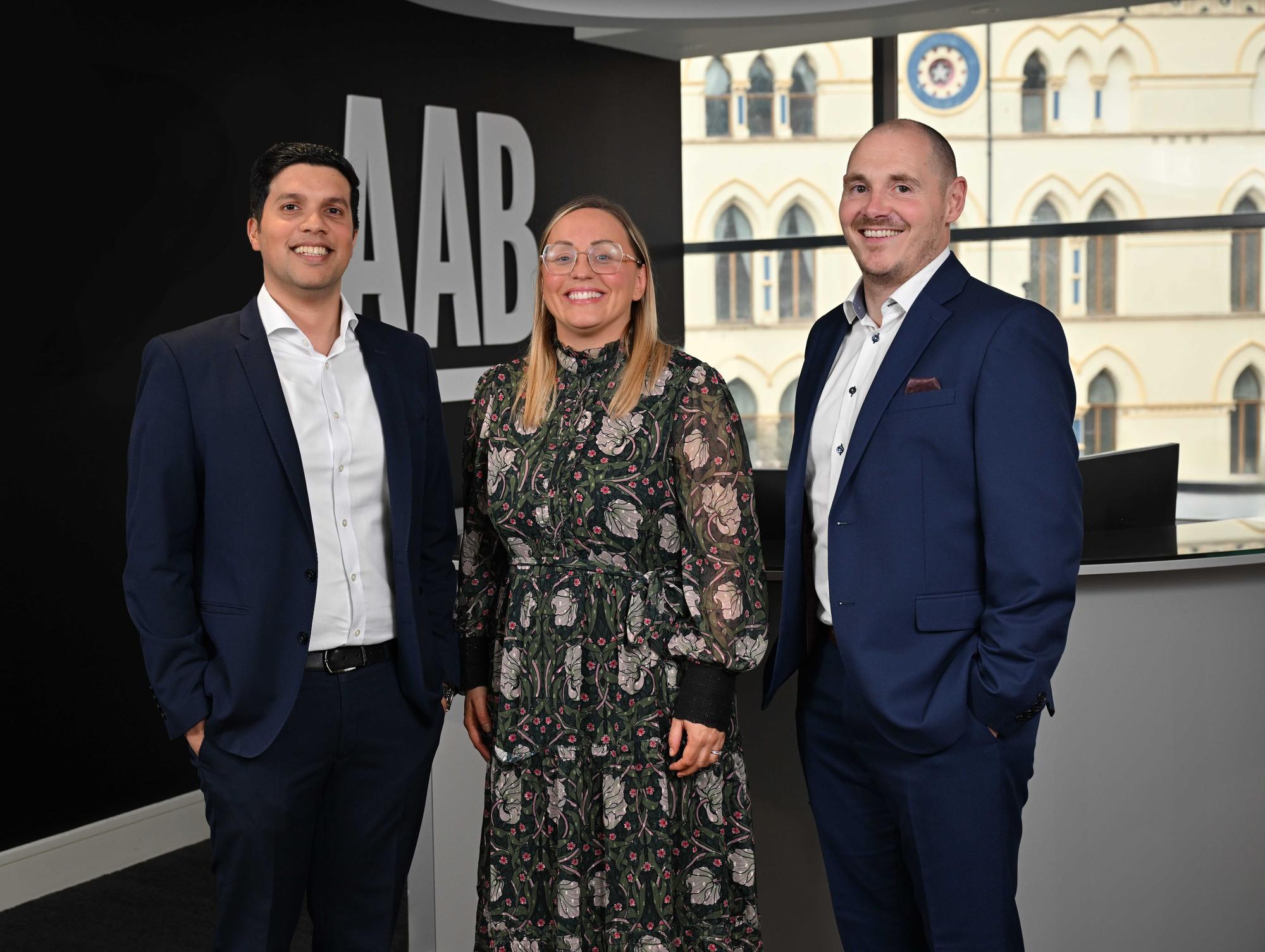 AAB invests in talent as three rise to partner level