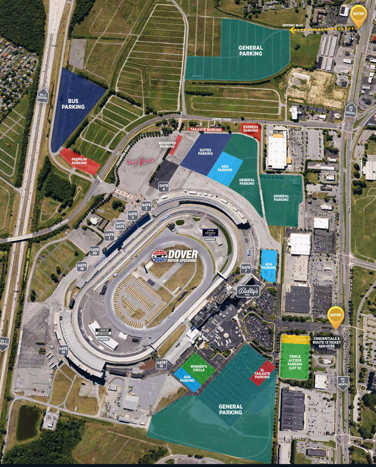 NASCAR race weekend at Dover Motor Speedway. What to know, where to go ...