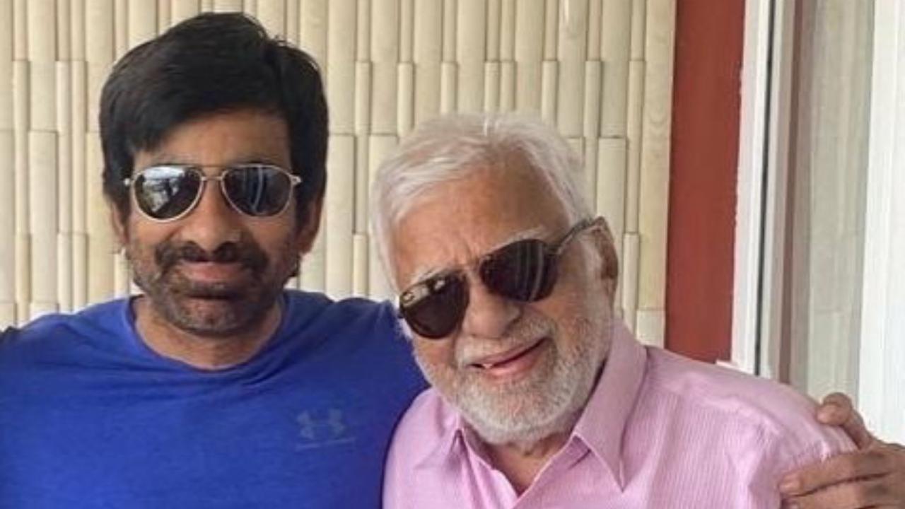 Telugu star Ravi Teja`s father Rajagopal Raju passes away at the age of 90