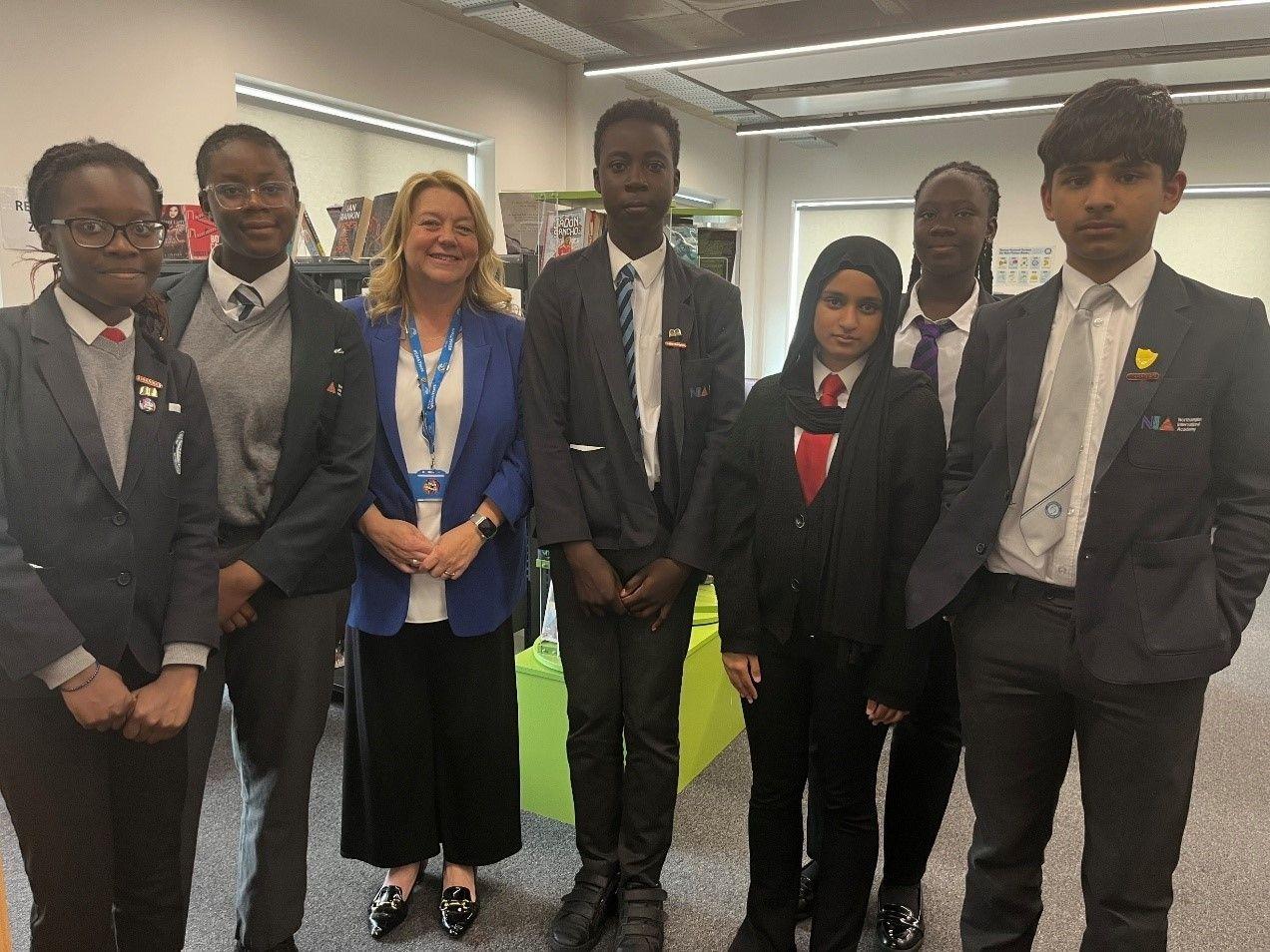 Northampton International Academy librarian shortlisted for national award