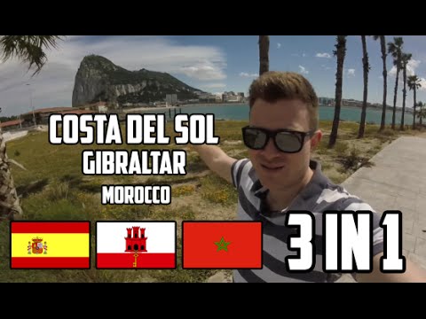 I Can See 3 Countries at Once! Spain, Gibraltar & Morocco