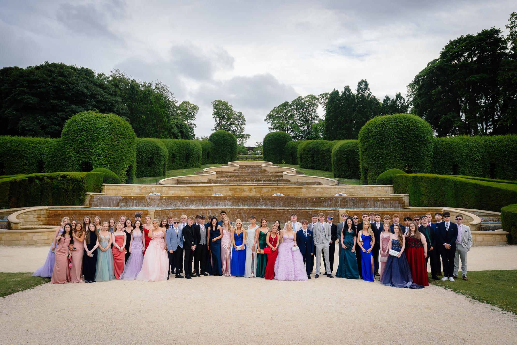 Prom time for students at James Calvert Spence College in Amble