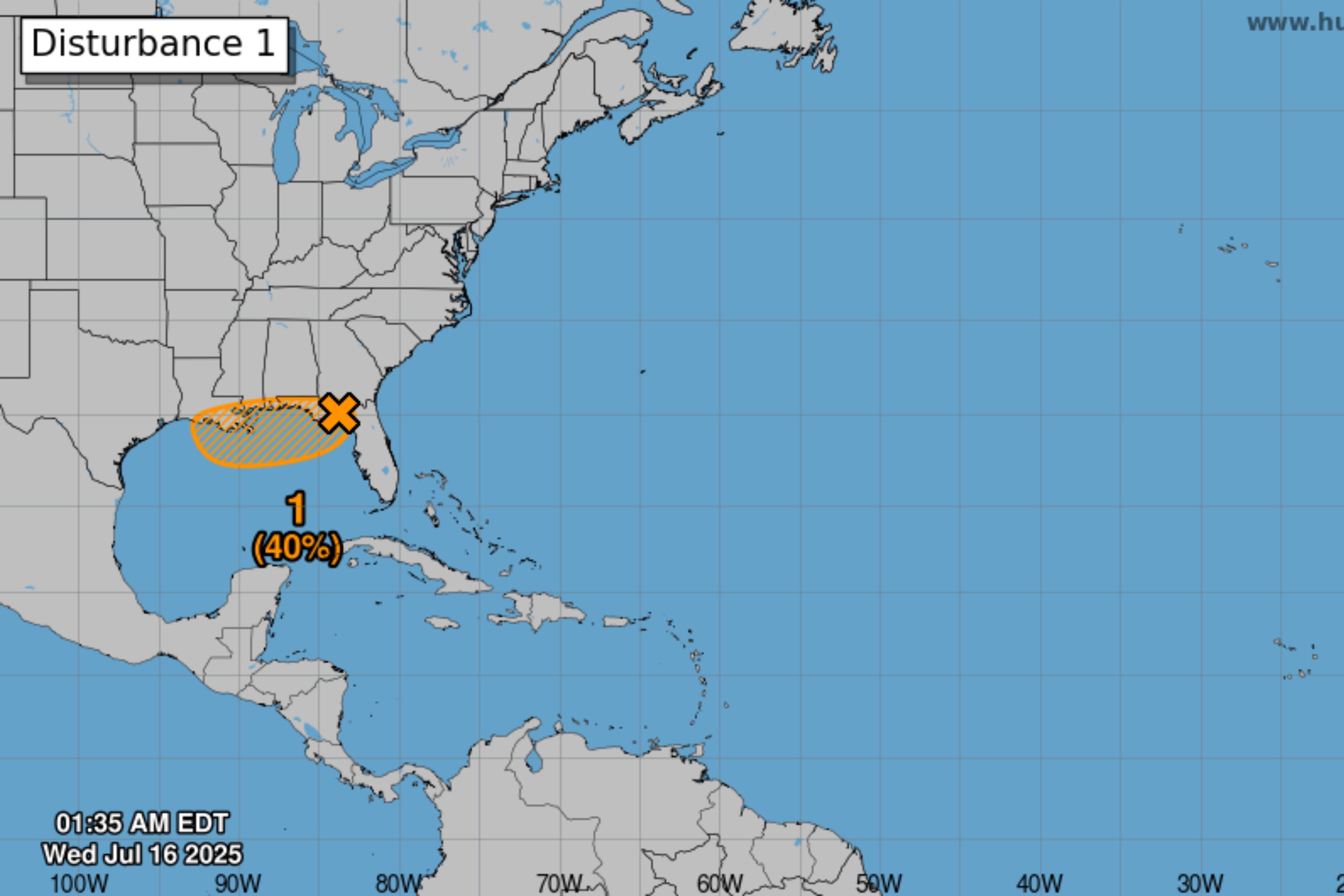 Tropical Storm Dexter update shows new potential path