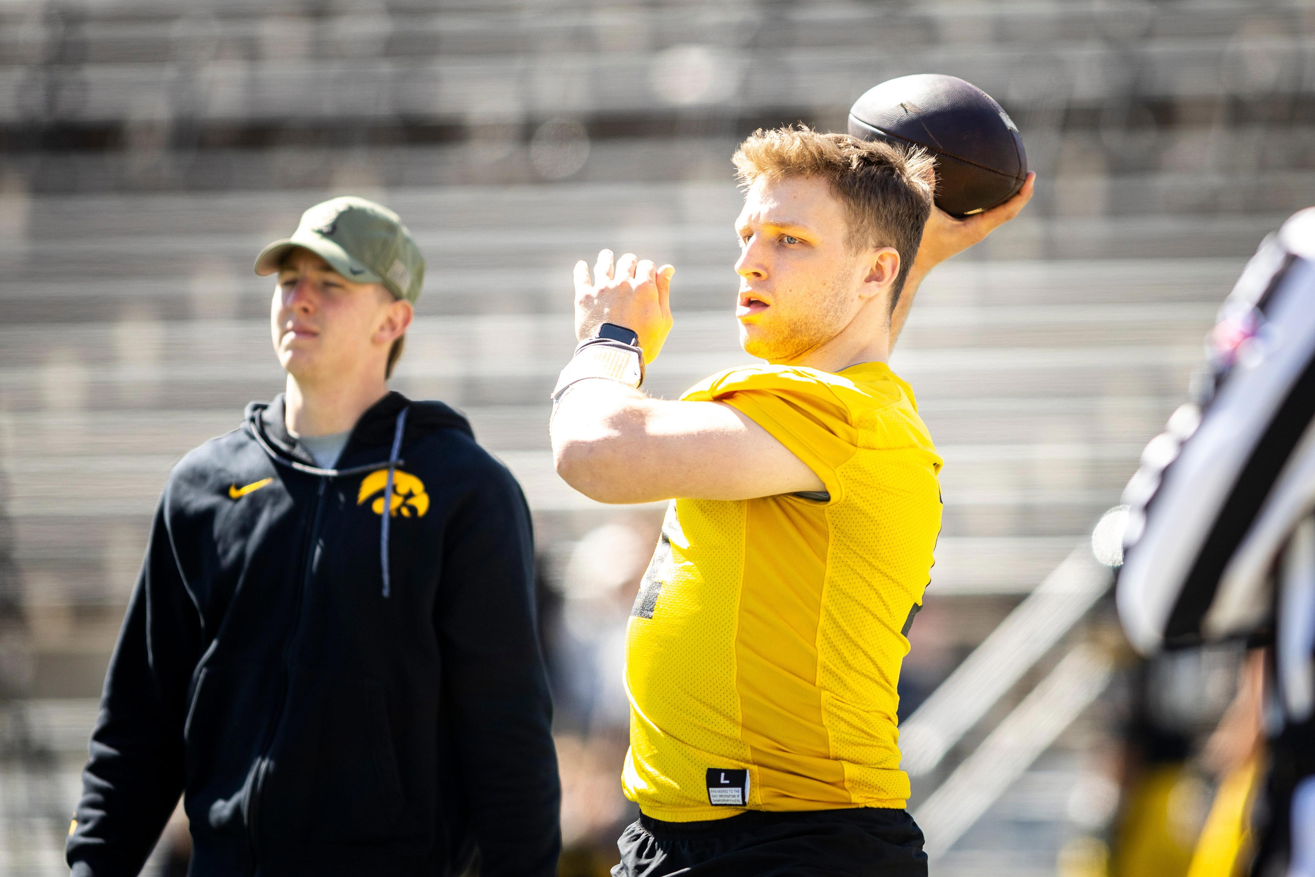 Iowa football QB Mark Gronowski receives deflating Big Ten ranking from On3
