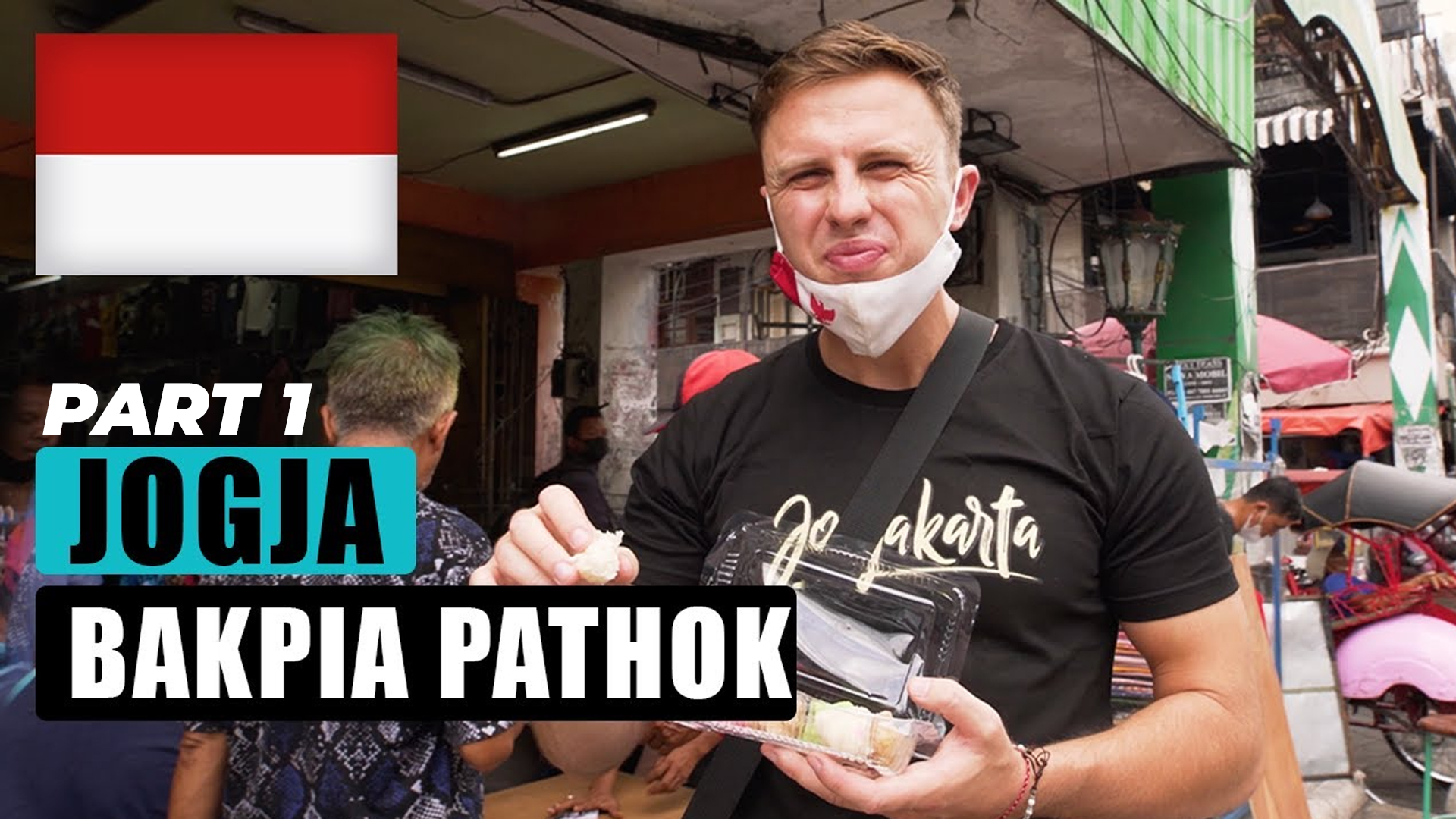 Traditional JOGJA Street Food Tour 🇮🇩 – Bakpia, Gudeg & Geplak! | Part 1