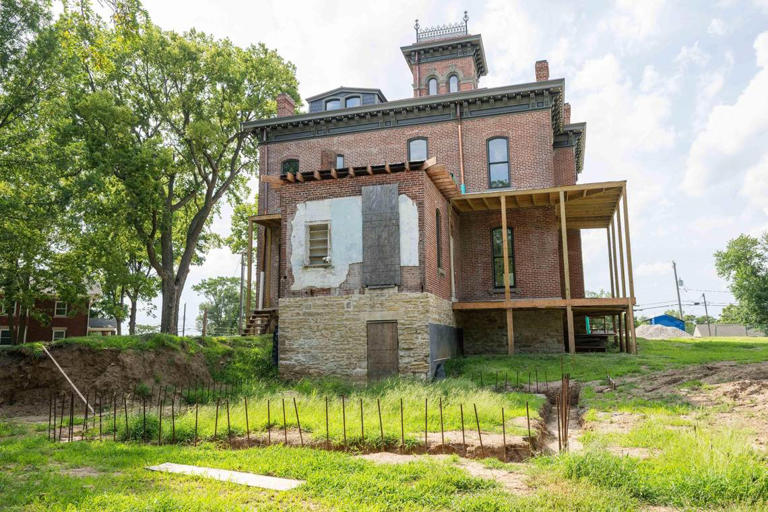 KCK's favorite haunted mansion is getting a makeover. Take a peek at ...
