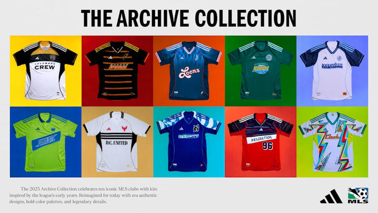 Adidas Unveils 2025 MLS Archive Collection