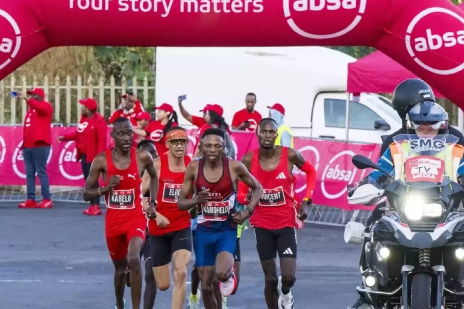 Kamohelo Mofolo on setting a new Lesotho 10km national record