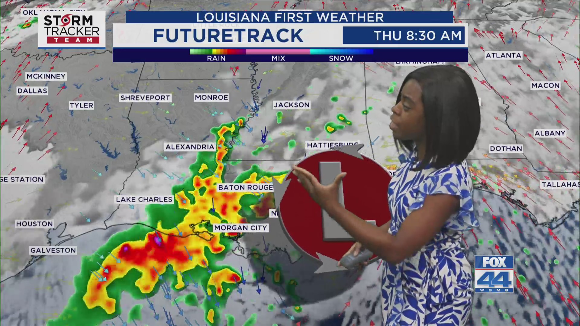 Wednesday Morning Forecast for Baton Rouge 7-16-25: Tracking the ...