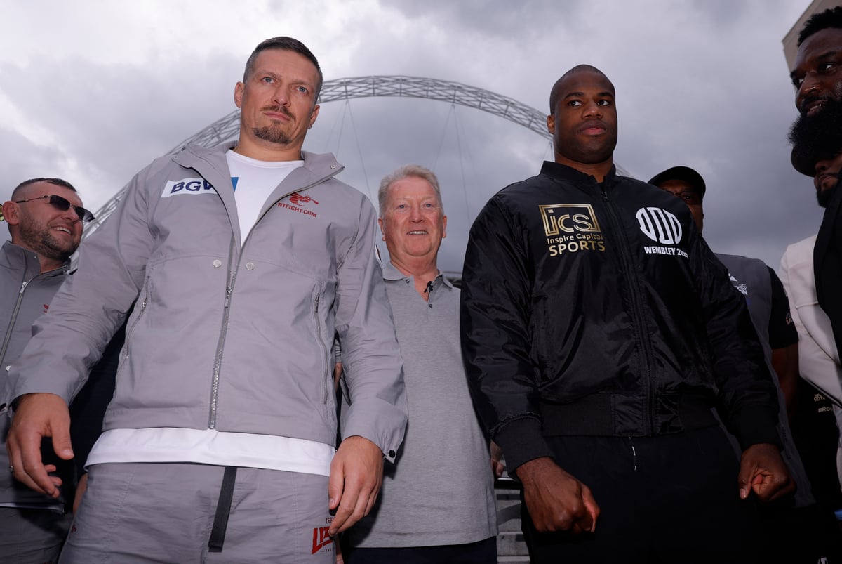 Usyk vs Dubois 2 undercard and running order: Who is fighting and what ...