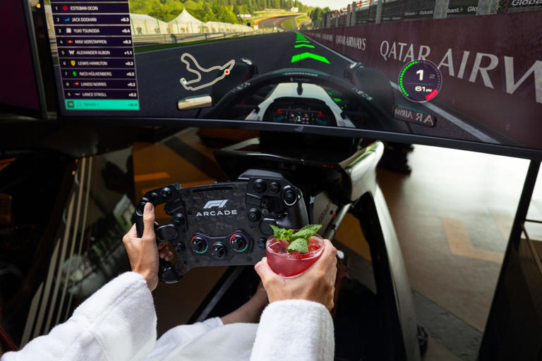 Luxury F1 Spa opens in Birmingham ahead of Belgian Grand Prix