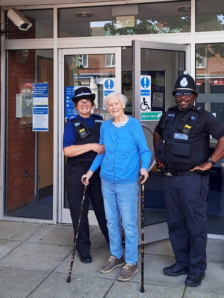 Retired officer, 83, granted birthday wish to be cop for a day