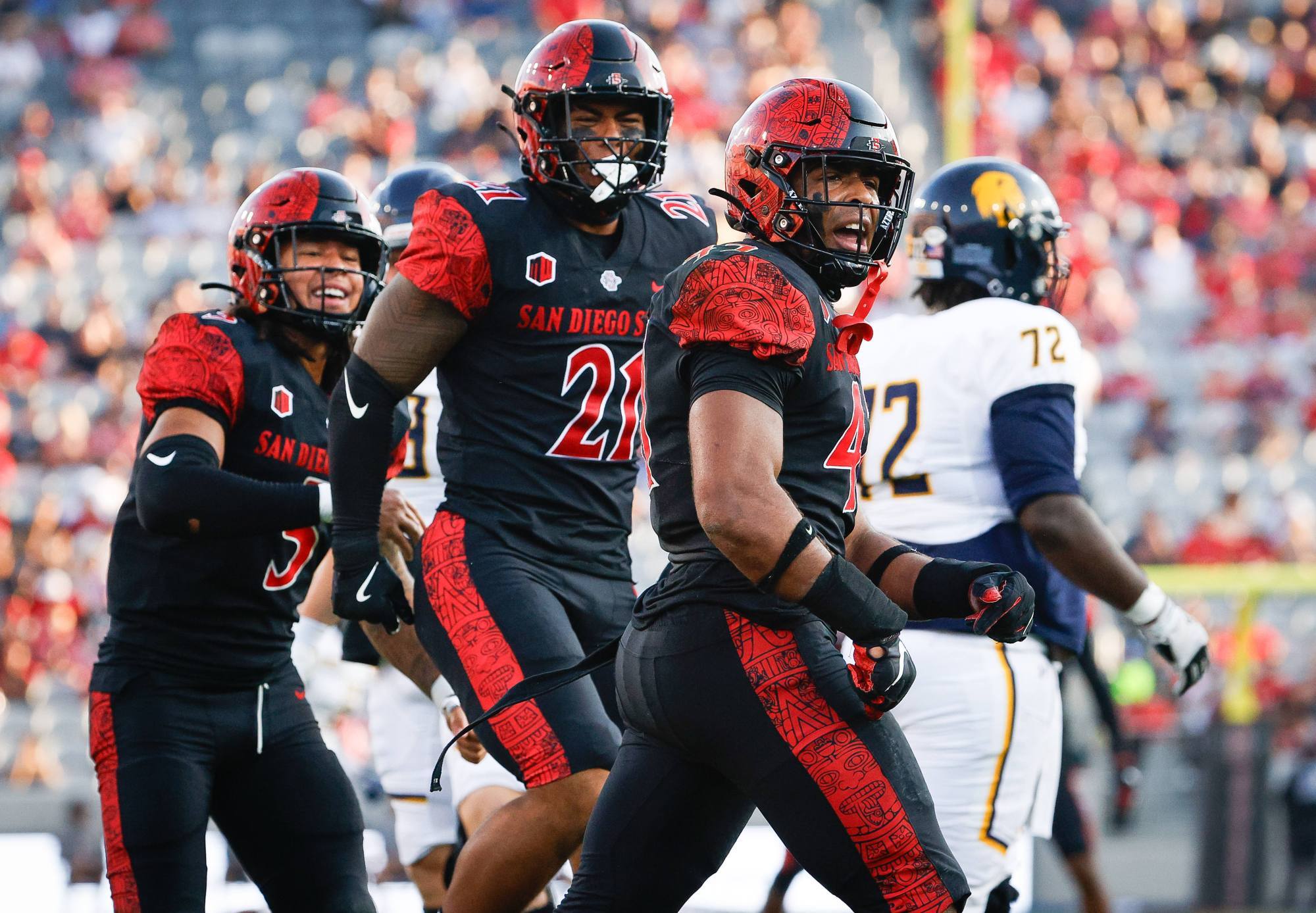 Aztecs edge Trey White, kicker Gabe Plascencia earn special honors on ...