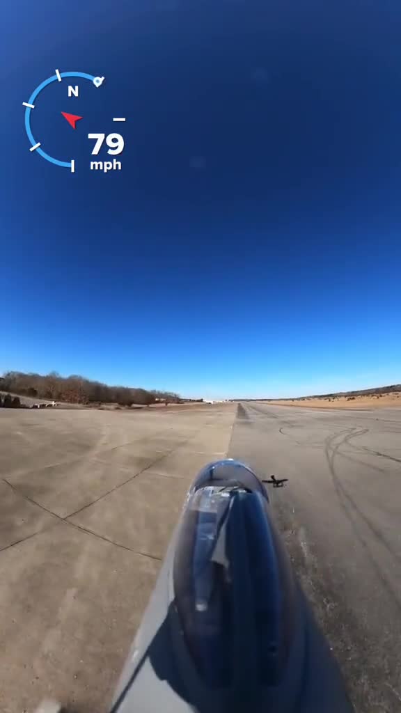 Smooth RC Jet Flight With Stunning Cockpit Views