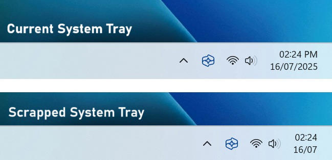 Microsoft scraps Windows 11's simplified Taskbar system tray layout ...