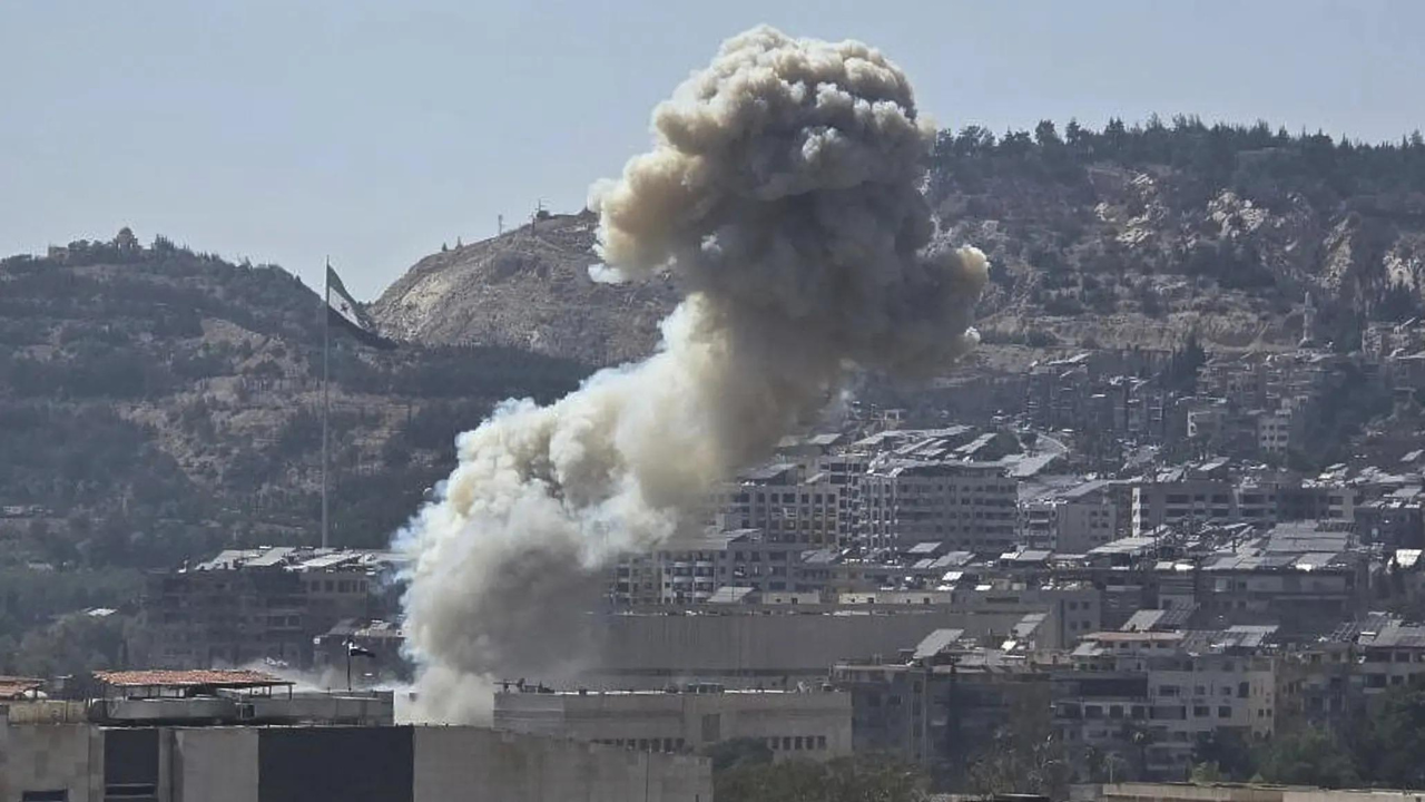 Israel strikes Syria’s military, defence ministry HQs; blast near ...