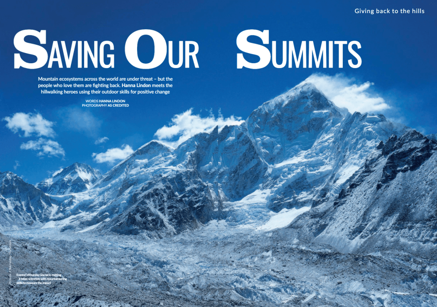 Save our summits with our September issue