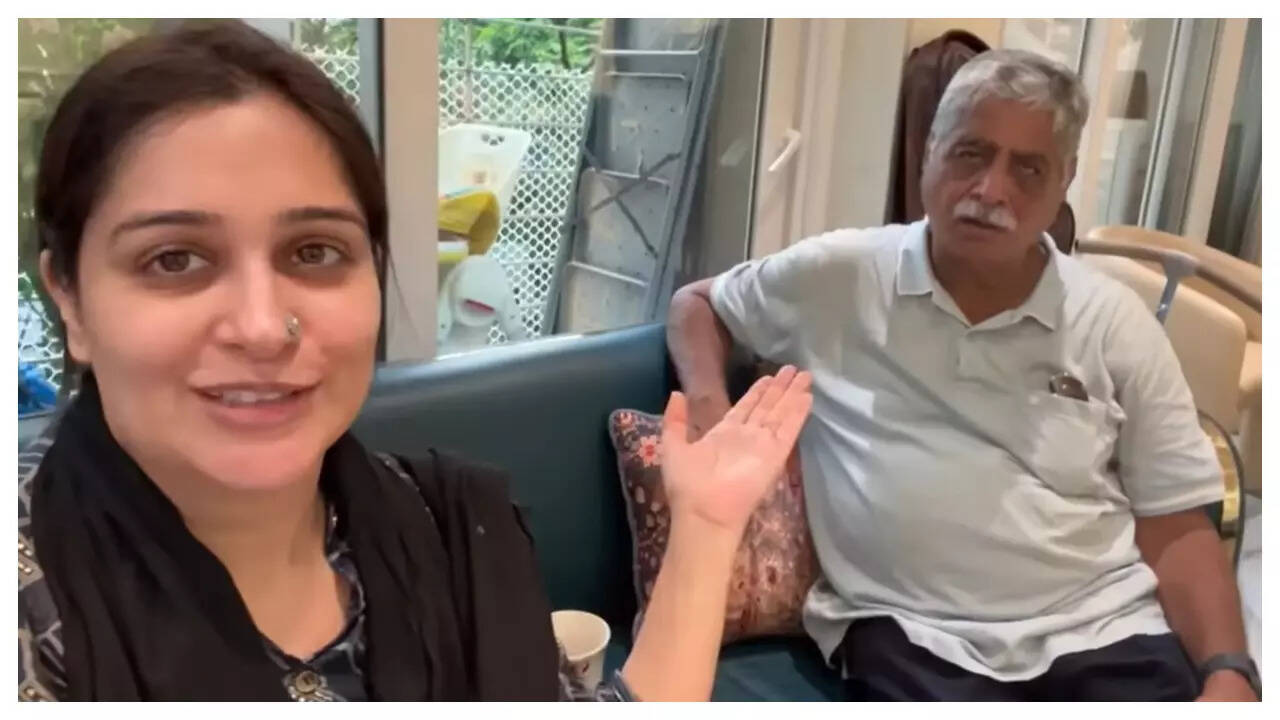 Dipika Kakar's emotional reunion with her father post her stage 2 liver ...