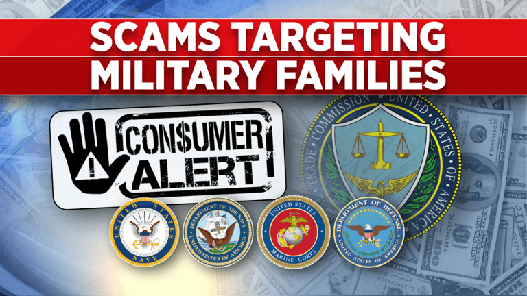 Military families should watch out for these three scams right now