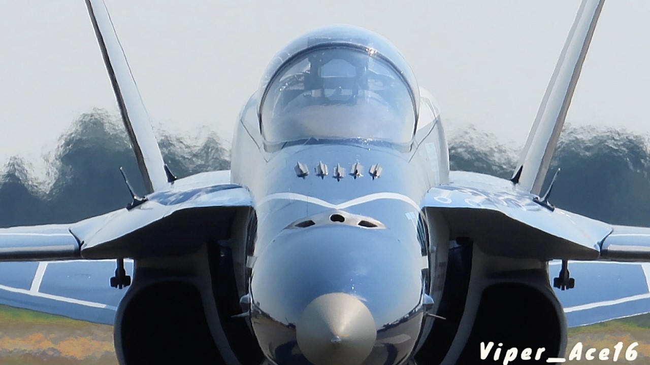 RCAF Centennial CF-18 Hornet Performance at Abbotsford