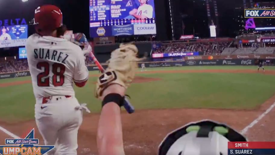 The Ump Cam View of MLB All-Star Getting Hit By Pitch Looked So Painful