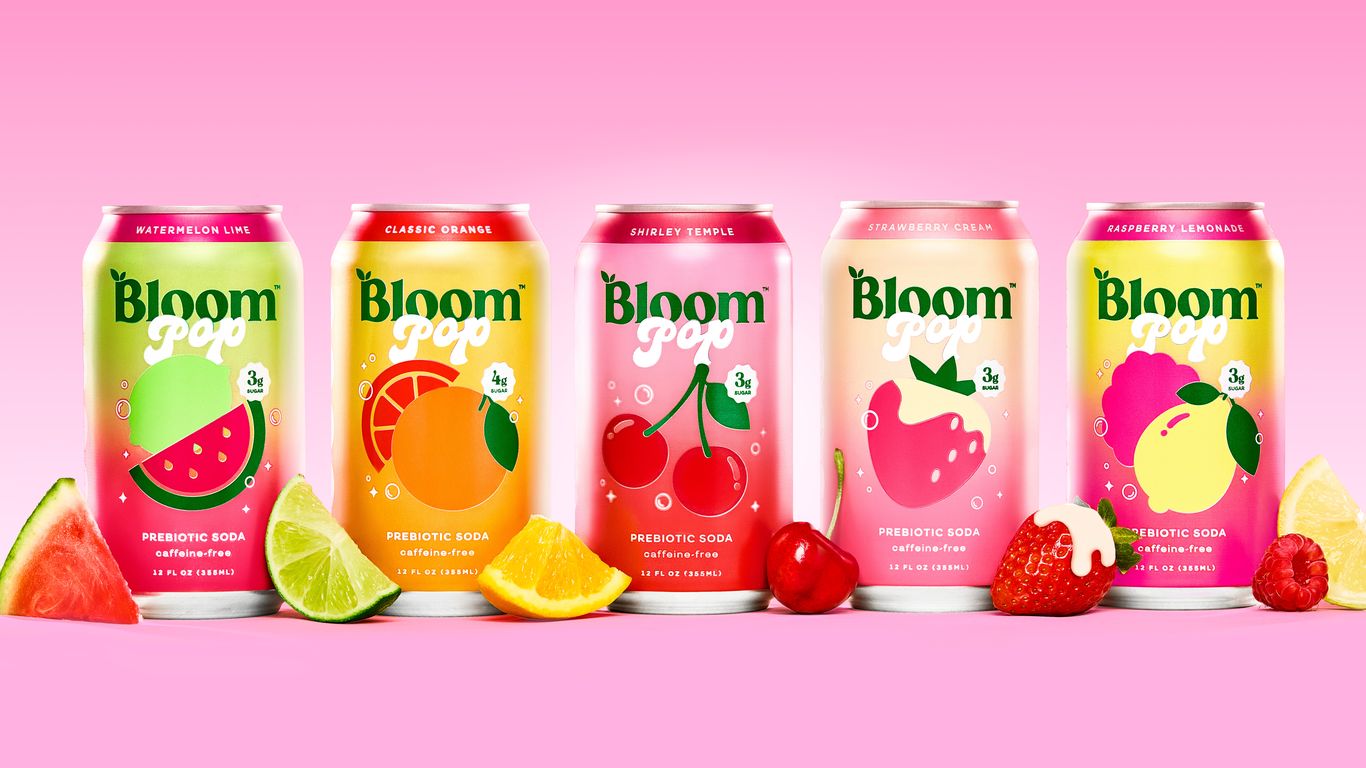 Bloom Nutrition enters prebiotic soda category