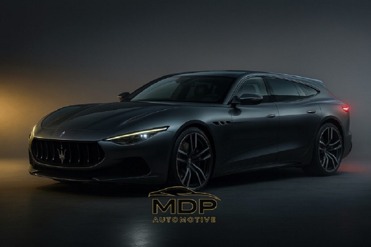 SB Vision: il render della Shooting Brake che accende i sogni firmati Maserati