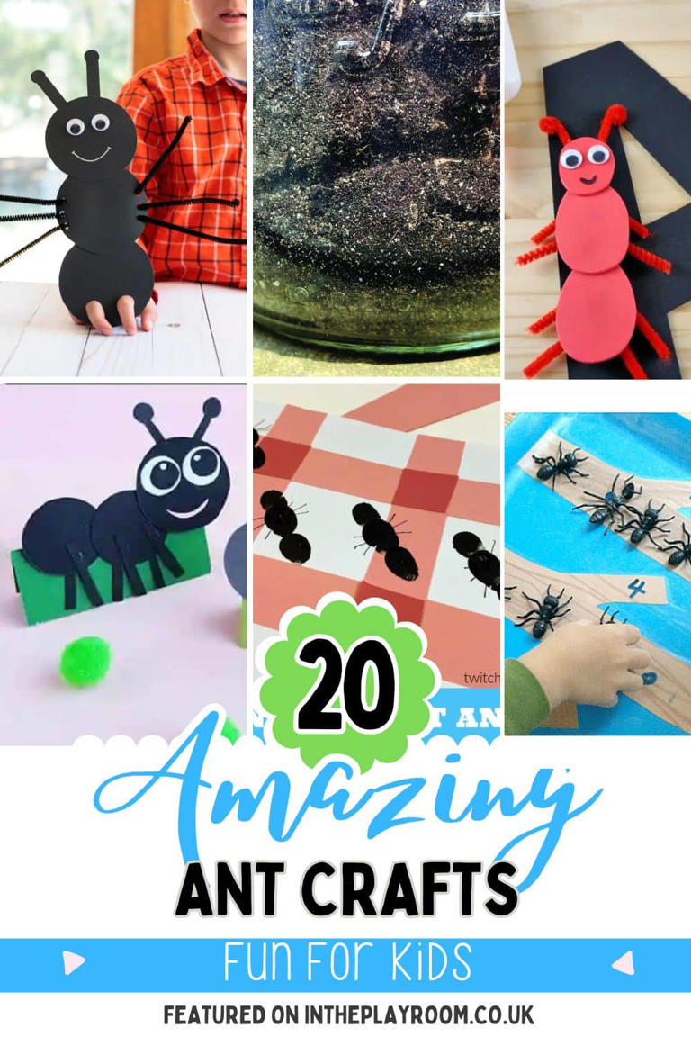 20 Easy Ant Crafts For Preschoolers