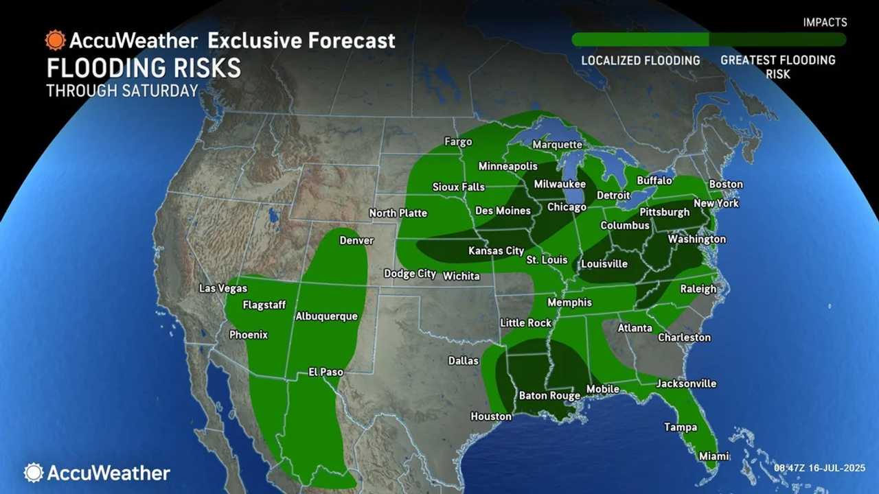 Flash Flood Risk Returns With Spotty Severe Storms Expected: What To Know