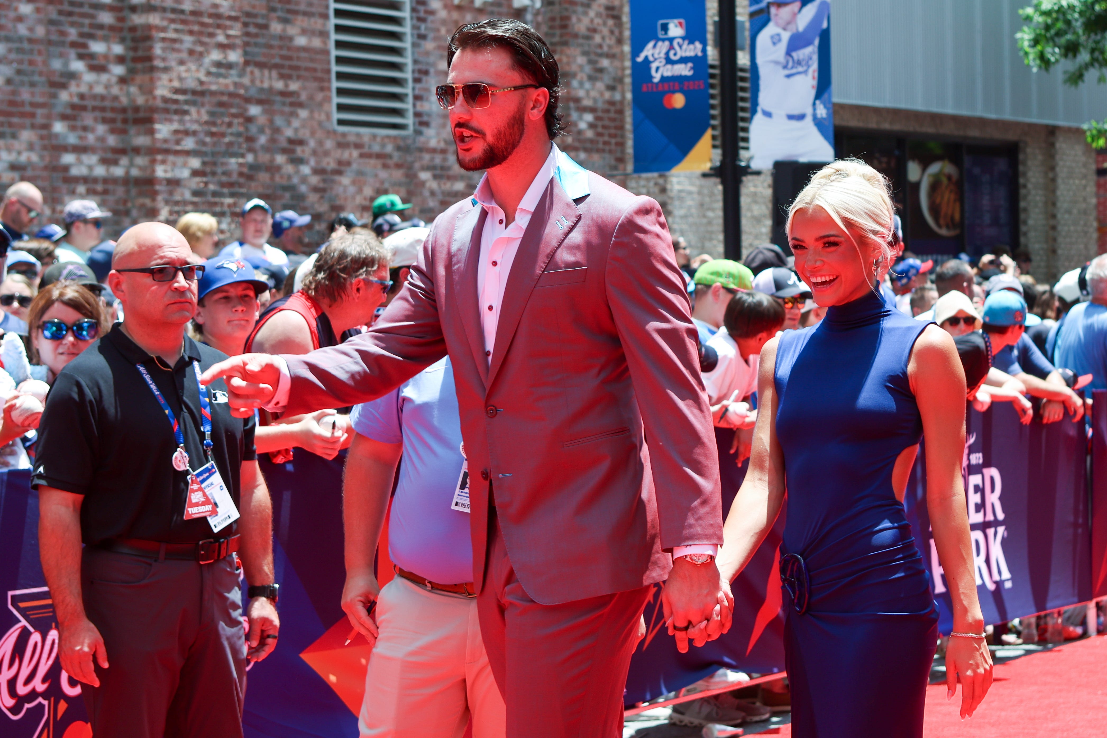 Photos: Ex-LSU stars Olivia Dunne and Paul Skenes walk the red carpet ...