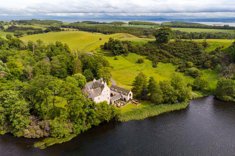 Look inside 'fairytale' Fife castle with lochside views on sale for ...
