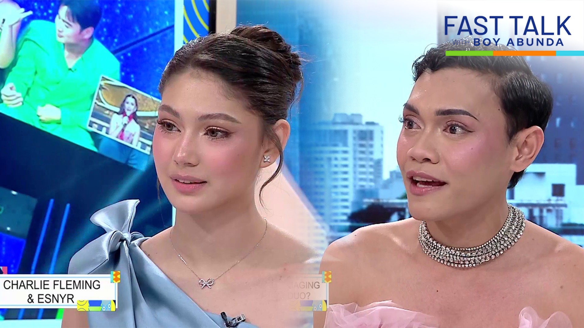 Fast Talk with Boy Abunda: Esnyr at Charlie, umasa bang maging ‘PBB ...