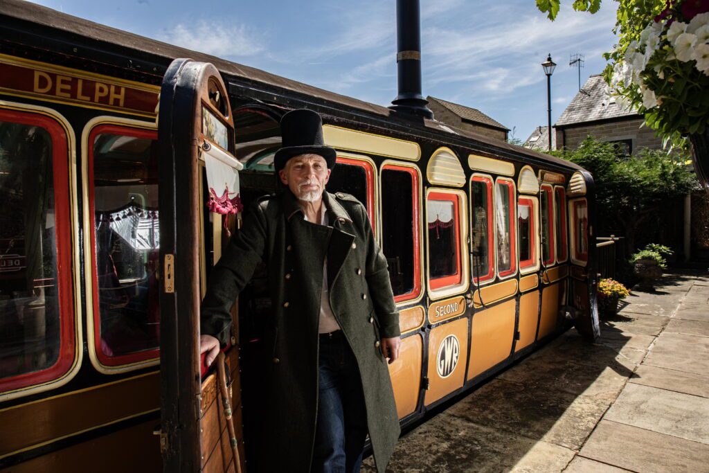 Train fan living in railway station turns vintage carriage into Airbnb