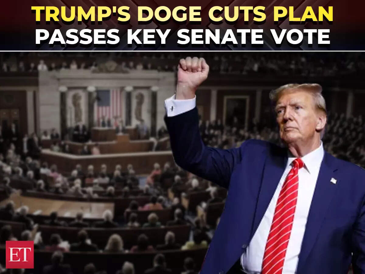Big win for Trump! Senate clears key hurdle on $9.4B DOGE cuts, Vance ...