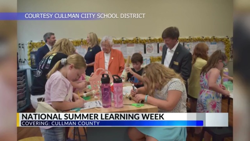 Governor Kay Ivey visits STEM camp in Cullman for National Summer Learning Week