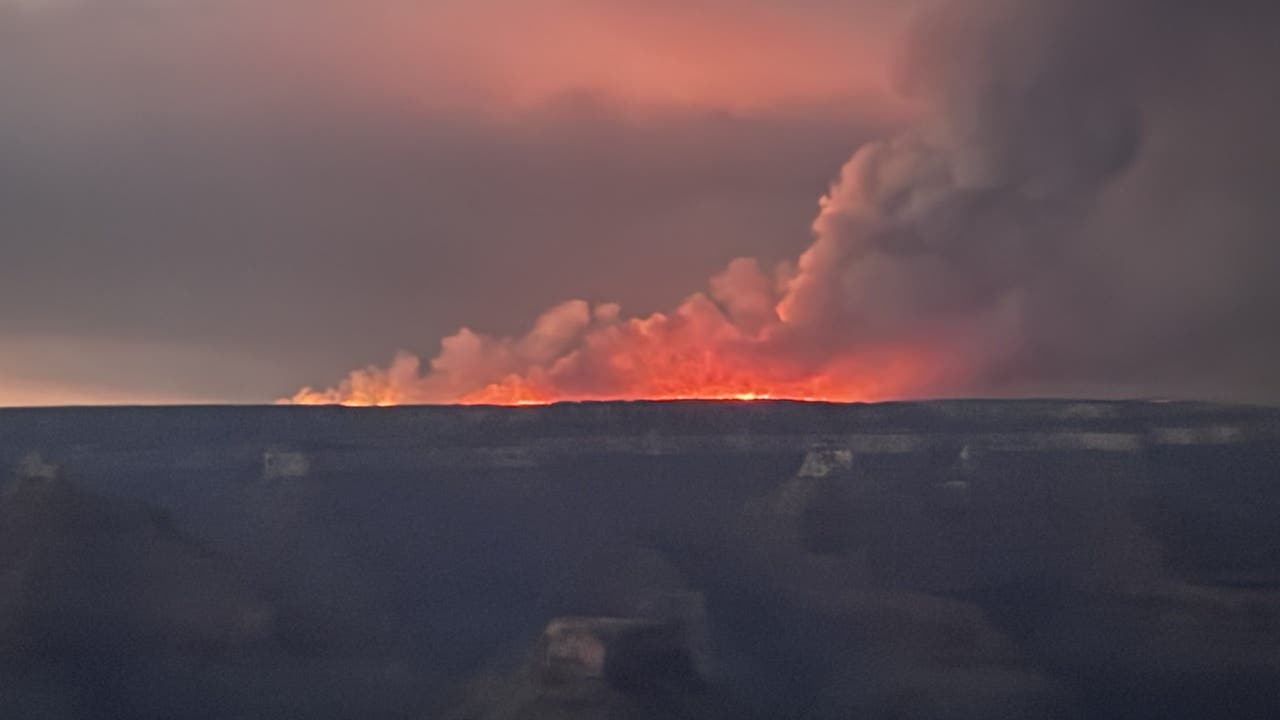 Historic lodge on the Grand Canyon's North Rim has been destroyed by ...