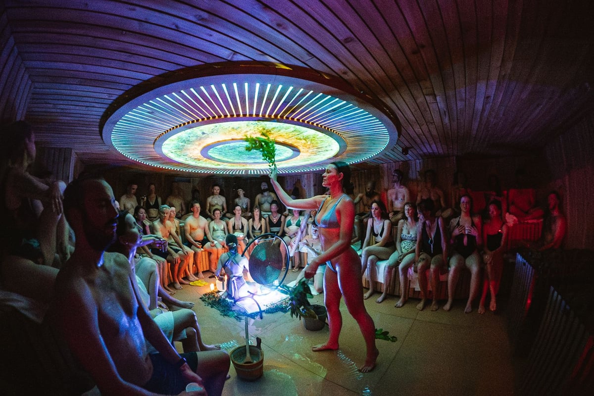 Sauna raves and "immersive banquets" at new "festival inspired ...